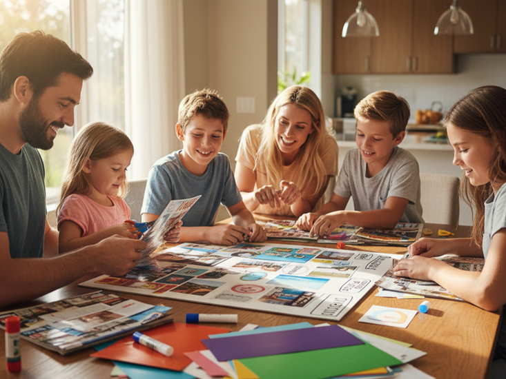 Family Vision Board: Teach Kids About Goals and Money 2025